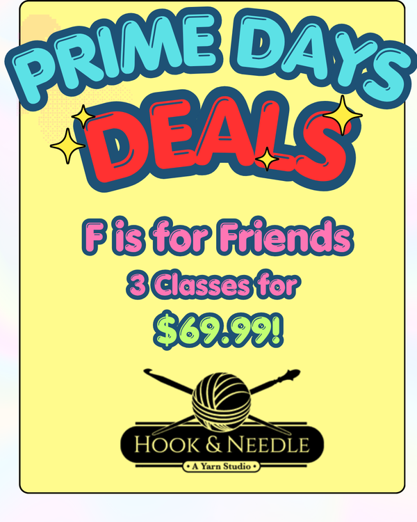 F is for Friends - Class Pack for $69.99 – Hook & Needle, Inc.